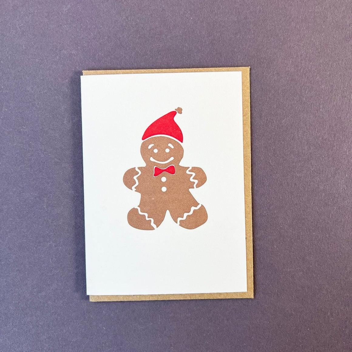 Gingerbread Man Card – Bumble Living