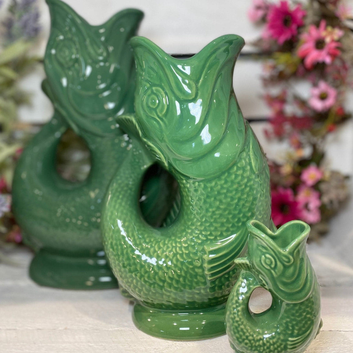 Green Original Gluggle Jug Large – Bumble Living