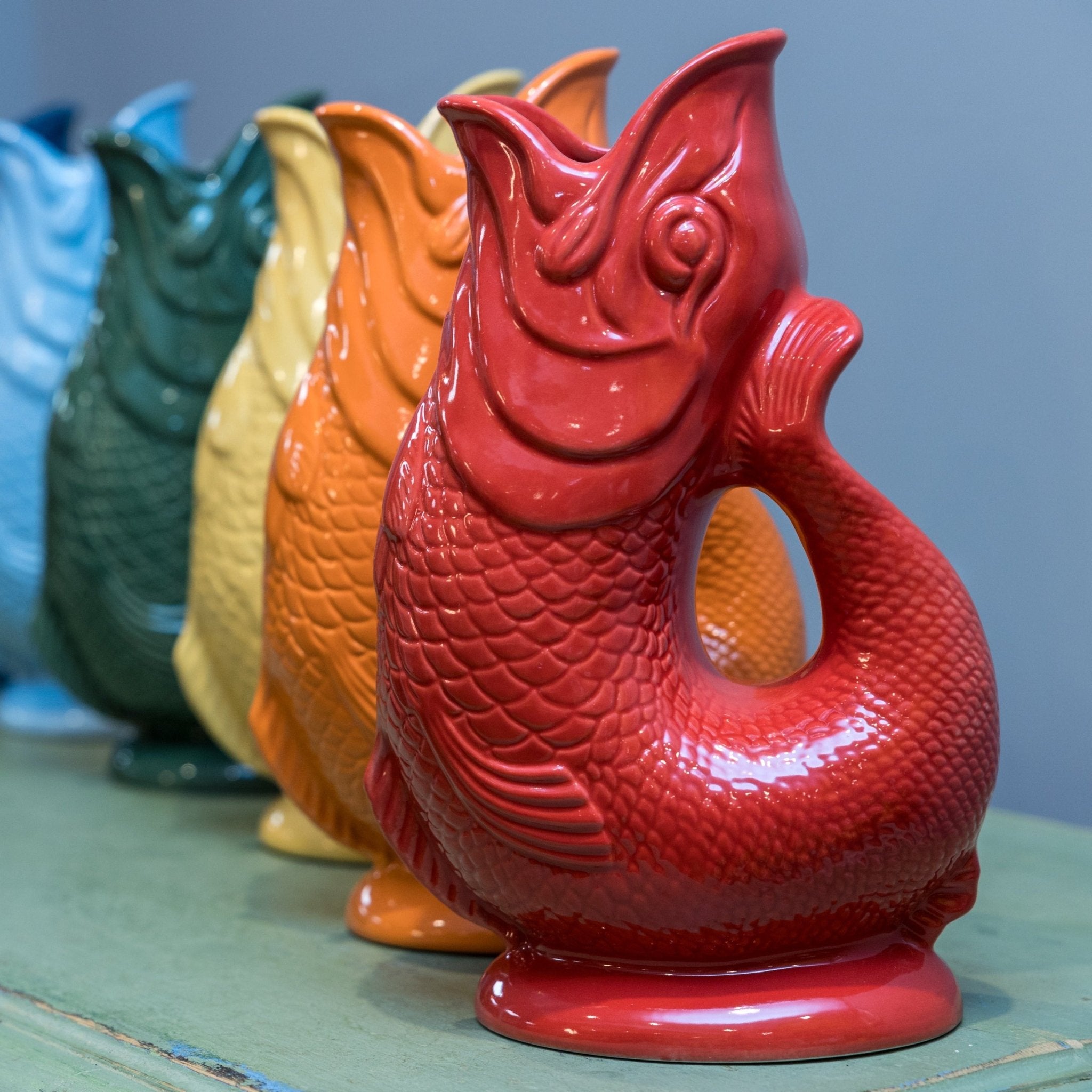 Red Original Gluggle Jug Mini – Bumble Living