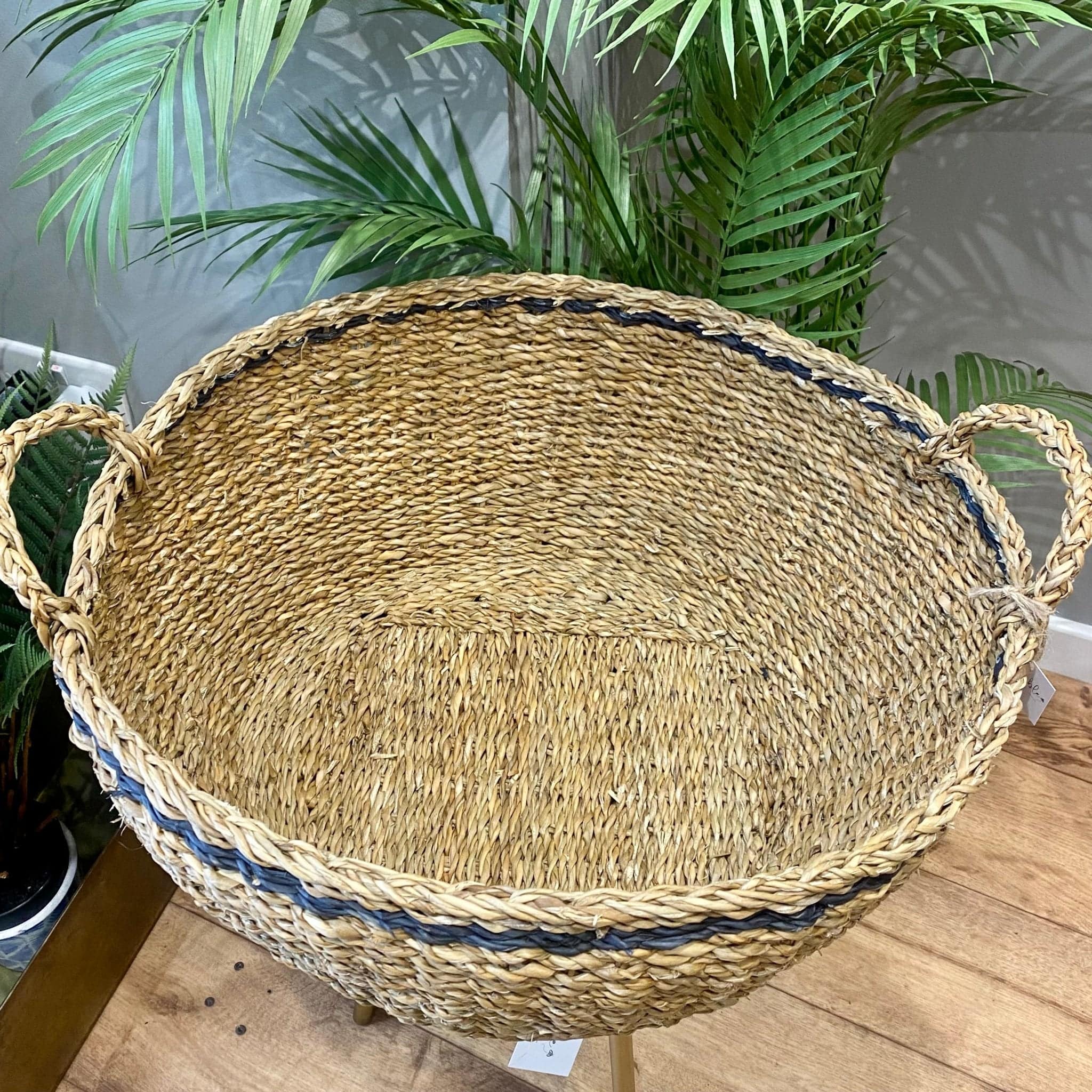 Extra Large Hogla Stripe Basket – Bumble Living